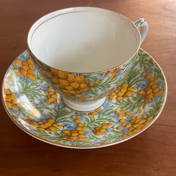 Dining | Floral Teacup And Saucer Set | Poshmark